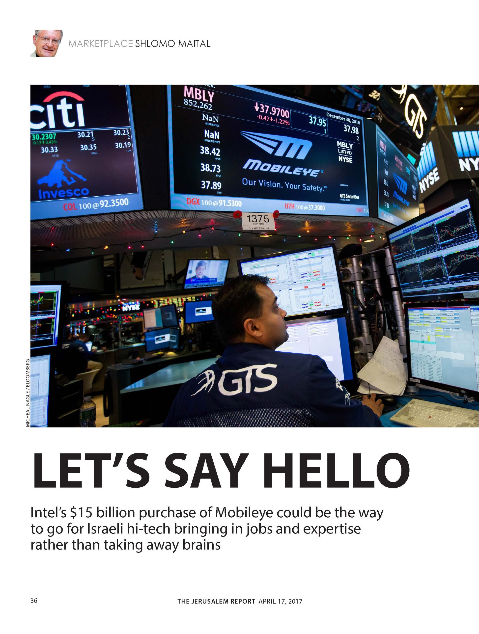 LET'S SAY HELLO - Samuel Neaman Institute